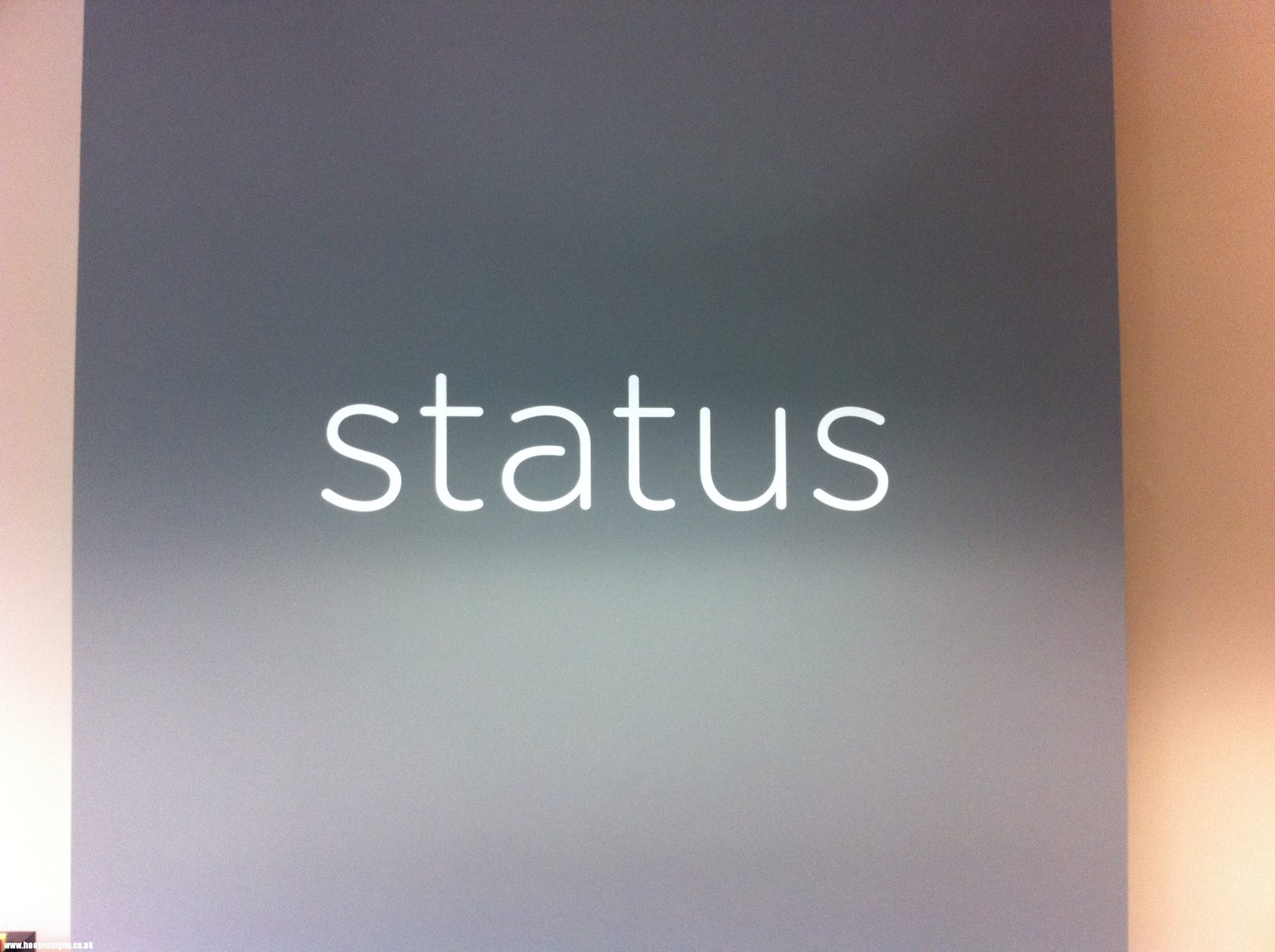 Status Marketing Ltd - Feature Wall Graphics | Hooper Signs Newcastle ...