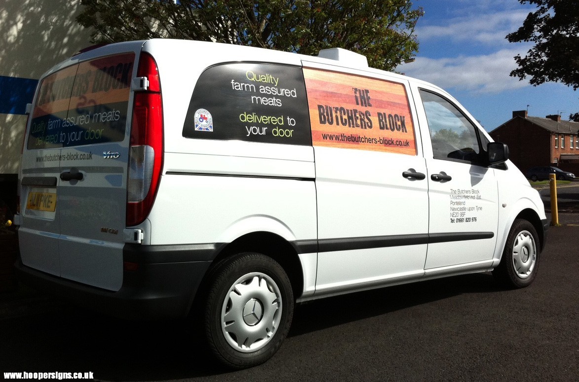 The Butchers Block - Van Graphics | Hooper Signs Newcastle : Making ...