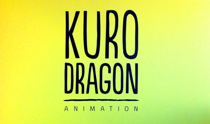 Kuro Dragon Animation - Feature Wall Graphics | Hooper Signs Newcastle ...
