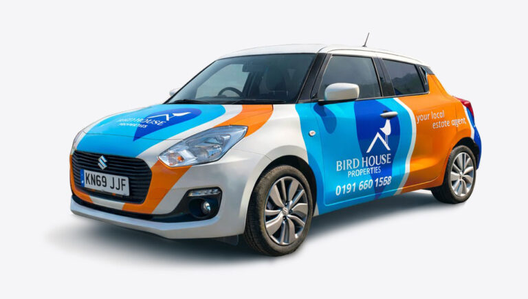 BIRDHOUSE PROPERTIES - CAR VINYL WRAP